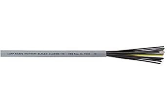 Amazon.com: Lapp OeLFLEX® Classic 110 Control Cable 3G 1mm² Grey ...