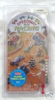 SPEEDWAY RACING PINBALL (SCHYLLING TOY HANDHELD PINBALL VERSION ...