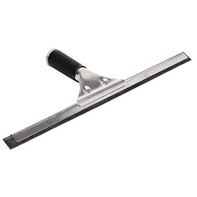 Amigos Store™ Stainless Steel Glass Wiper Squeeze 35 cm Medium (Black ...