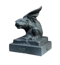 Amazon.com: Gargoyle Fence Post Topper 4x4 PVC Vinyl or Wood - Garden ...