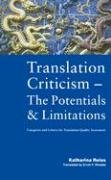Translation Criticism: The Potentials and Limitations : Categories and ...