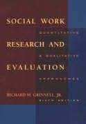 Amazon.com: Social Work Research and Evaluation: Quantitative and ...