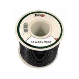 Pico 81203J 20 AWG Black Primary Wire Copper Stranded Conductor with ...