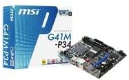 MSI G41M-P34 - Placa Base (8 GB, Intel, Socket T (LGA 775), Fast ...