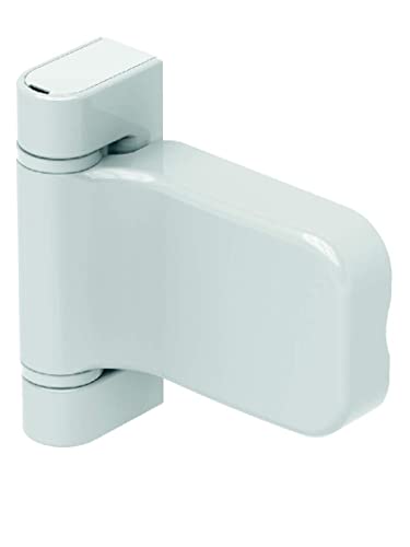 Mila Prosecure Composite Door Hinge Flush Face Fitting Timber White ...