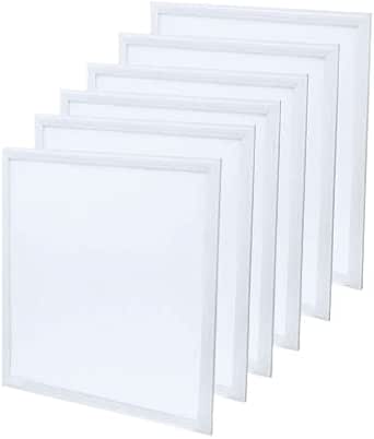 Europalamp, 6DL6060-02, 6 Dalles LED 600x600 40W Blanc neutre 4000k Haute Luminosité - Plusieurs ...