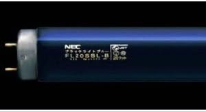 Amazon | NEC 10本セット ブラックライトブルー蛍光灯 直管 グロースタータ形 20W FL20SBL-B_set | NEC | 直管蛍光灯 通販