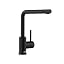 BLANCO 526660 Mila-S Kitchen Mixer Tap, Matt Black, High-pressure ...