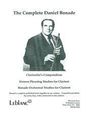 Amazon.com: Complete Daniel Bonade - Clarinet Method: Daniel Bonade ...