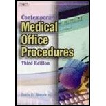 Contemporary Medical Office Procedures - Textbook: Amazon.com: Books