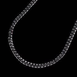 Amazon | [ピンプコード]Pimp Code ステンレス ブラック キューバン 55 ネックレス 55cm | ネックレス 通販