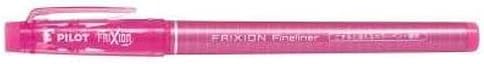 Amazon | PILOT パイロット 消せるカラーペン フリクションファインライナー 細字 ピンク SFFL-12F-P 【まとめ買い10本セット】 | ジェルインクボールペン | 文房具 ...