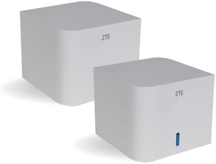 Pack 2 ZTE DIPPER Z1200 WI-FI 5 MESH AP DUAL-CORE GIGABIT AC1200 ...
