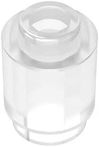 Amazon.com: Classic Brick Block Bulk, 1x1 Full Transparency Round Brick ...