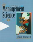 Introduction to Management Science: Bernard W. Taylor III ...