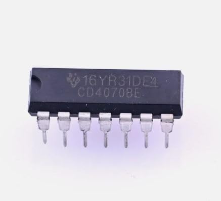 CD4070 Quadruple Exclusive OR Gate IC (PACK OF 3) CD 4070 XOR Gate IC ...
