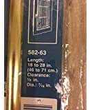 Amazon.com: Kirsch 7/16" Sash Rod 18-28" : Home & Kitchen