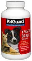 Amazon.com: PetGuard Yeast & Garlic Wafer 180 wafers For Dogs & Cats ...