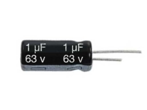 SHOKITECH 1uF/25V Electrolytic Capacitor (Pack Of 20) : Amazon.in ...