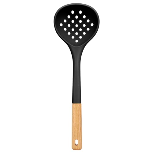 Snapklik.com : Kitchen Ladle Strainer, Large Slotted Spoon
