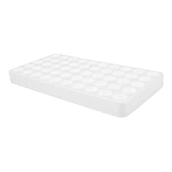 GLEAVI 50holes Test Tube Holder Foam Rack Organizer for Sampling Tubes ...