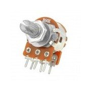 6-pin Rotary Switch Potentiometer - Silver : Amazon.in: Electronics