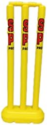 Buy SP Plastic Stump Sets Medium Size (ONE Base Three Stumps and BAILS ...