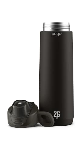 Snapklik.com : Pogo Active Vacuum Insulated Stainless Steel Water Bottle