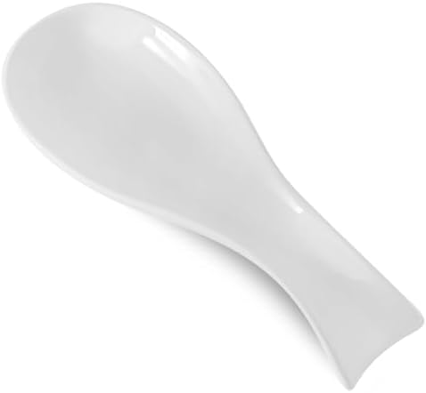 Amazon.com: Mud Pie Spoon Rest Set, 5" dia, White: Home & Kitchen