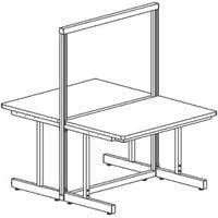 C-Leg Back-to-Back Stand-Alone Laboratory Benches, Production Basics - Workbenches - Amazon.com