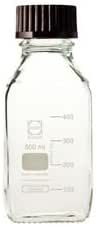 Amazon.co.jp: Shibata Kagaku 017230-5001A Screw Mouth Square Bottle ...