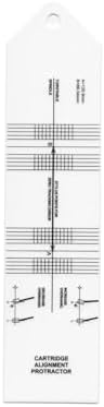 Amazon.com: Turntable Cartridge Alignment Protractor Tool, LP Vinyl ...