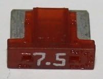 Amazon.com: 5 Pack 7.5 AMP APS ATT Slim Low Profile Mini Blade Fuse 7 ...