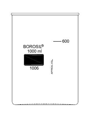 BOROSIL BOROSIL BEAKER TABLET DISINTEGRATION AS PER BP 1Ltr : Amazon.in ...