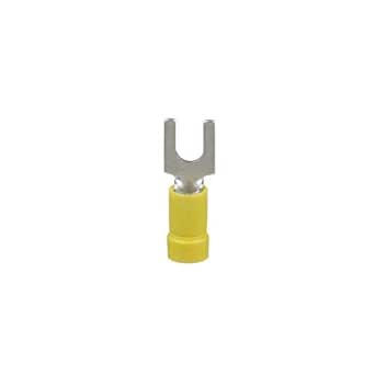 Amazon.com: Panduit PV10-10F-D 12/10 #10 FORK VINYL TERMINAL (package ...