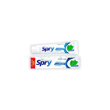 Amazon.com : Spry Xylitol Toothpaste, Fluoride-Free, Natural Peppermint ...