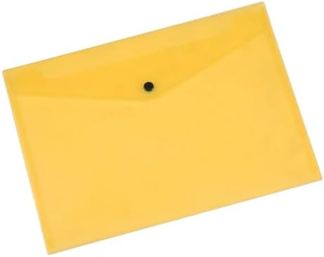 Envelope Wallet Q-CONNECT Press Stud PP A4 172 Micron Transparent ...