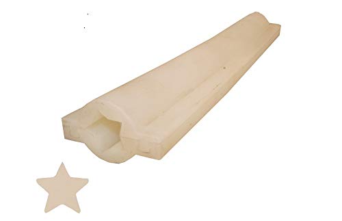 SILICOMOLDS Silicone Star Shape Tube Mold. : Amazon.in: Home & Kitchen