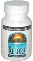 Amazon.com: Source Naturals Relora 250mg - 90 tablets : Health & Household