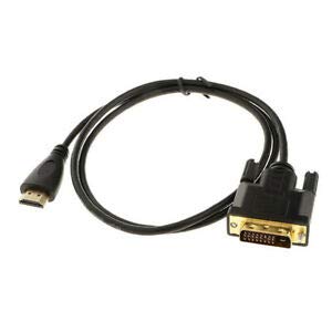 3NH® 24+1 Cable Adapter Pin Players Connector 1M/3ft HDMI to DVI-D ...