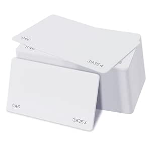 26 Bit Proximity CR80 Cards, Weigand Prox Blank Printable Swipe Cards Compatable with ISOProx ...