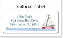 Amazon.com : Sailboat Label : Address Labels : Office Products