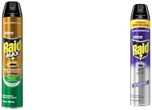 Raid Max Insecticida en Aerosol, Mata cucarachas, 400 ml + Raid Mata ...