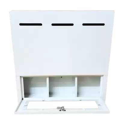 Lavicraft High Grade 3 Slits Metal Cheque Drop Box/Cheque Collection ...