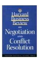 Negotiation And Conflict Resolution : Amazon.in: Books