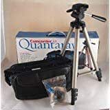 Amazon.com : Quantaray Camcorder Kit Tripod Bag and Lens Cleaner Kit ...