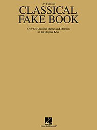 Amazon.co.jp: Classical Fake Book. (Over 850 Classical Themes and ...