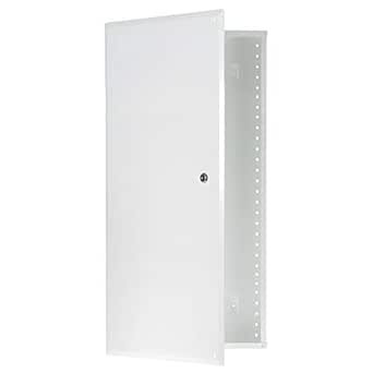 Legrand - OnQ Media Enclosure with Hinged Door, 28 Inch Metal Media Box ...