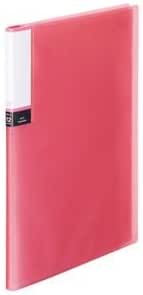 Amazon.co.jp: TANOSEE クリアブック(透明表紙) A4タテ 12ポケット 背幅8mm ピンク 1冊 ×10セット : 文房具・オフィス用品