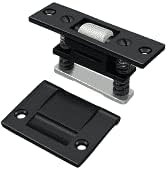 Roller Catch Heavy Duty - Satin Black/Brushed Nickel - Adjustable ...